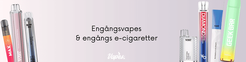 Engångs Vape & E-cigaretter- Köp online hos Vapes.se
